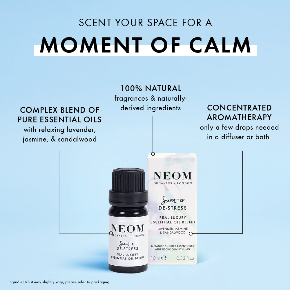 Essential Oils for Stress l De-Stress Essential Oil | NEOM Organics US ...