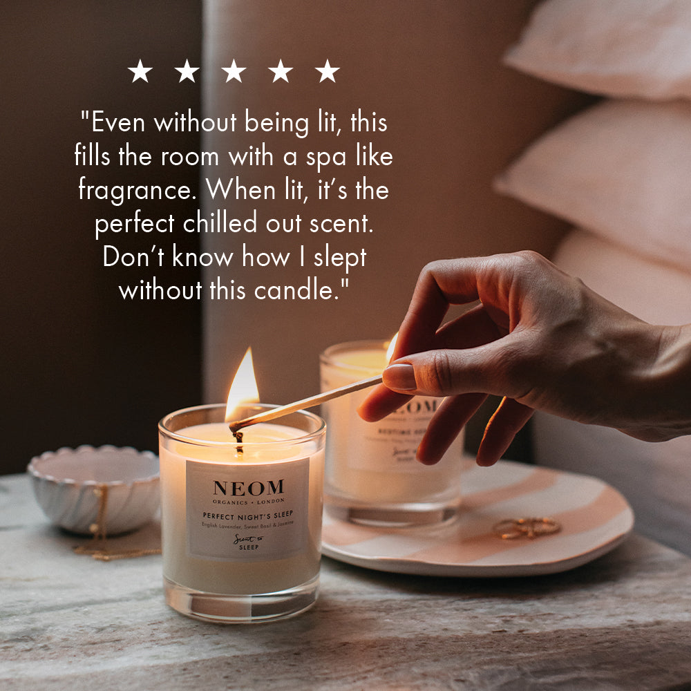 Aromatherapy Sleep Candle | Tranquillity Candle | NEOM Organics US ...