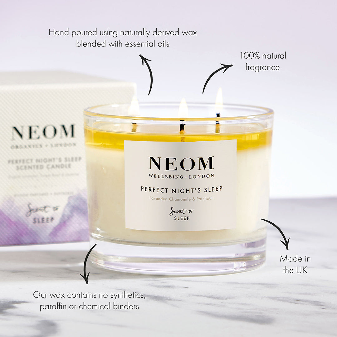 Aromatherapy Sleep Candle | Tranquillity Candle | NEOM Organics US ...