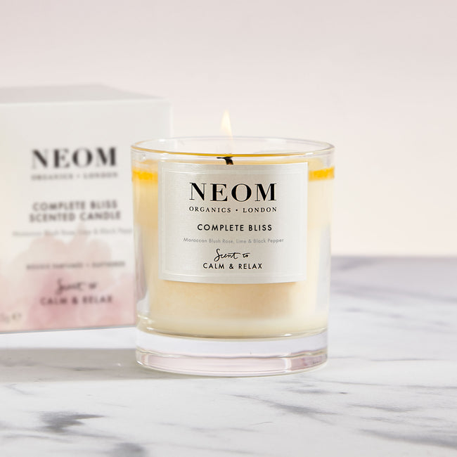 Complete Bliss Scented Candle (1 Wick) | NEOM Organics US – NEOM ...