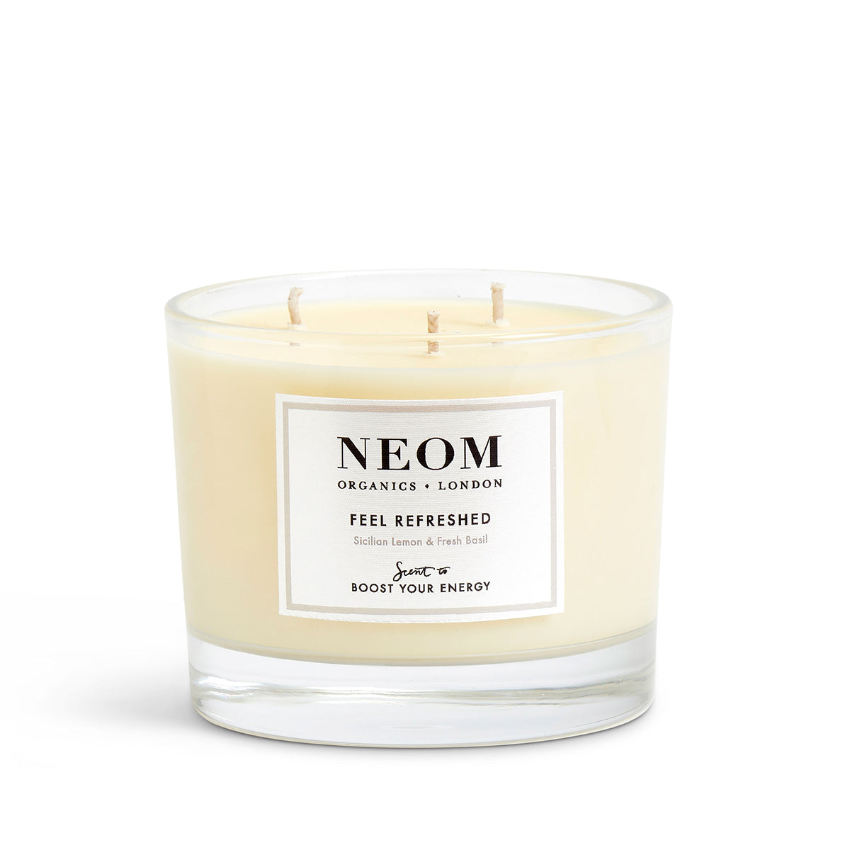 Feel Refreshed Scented Candle (3 Wick) | NEOM Organics US – NEOM ...