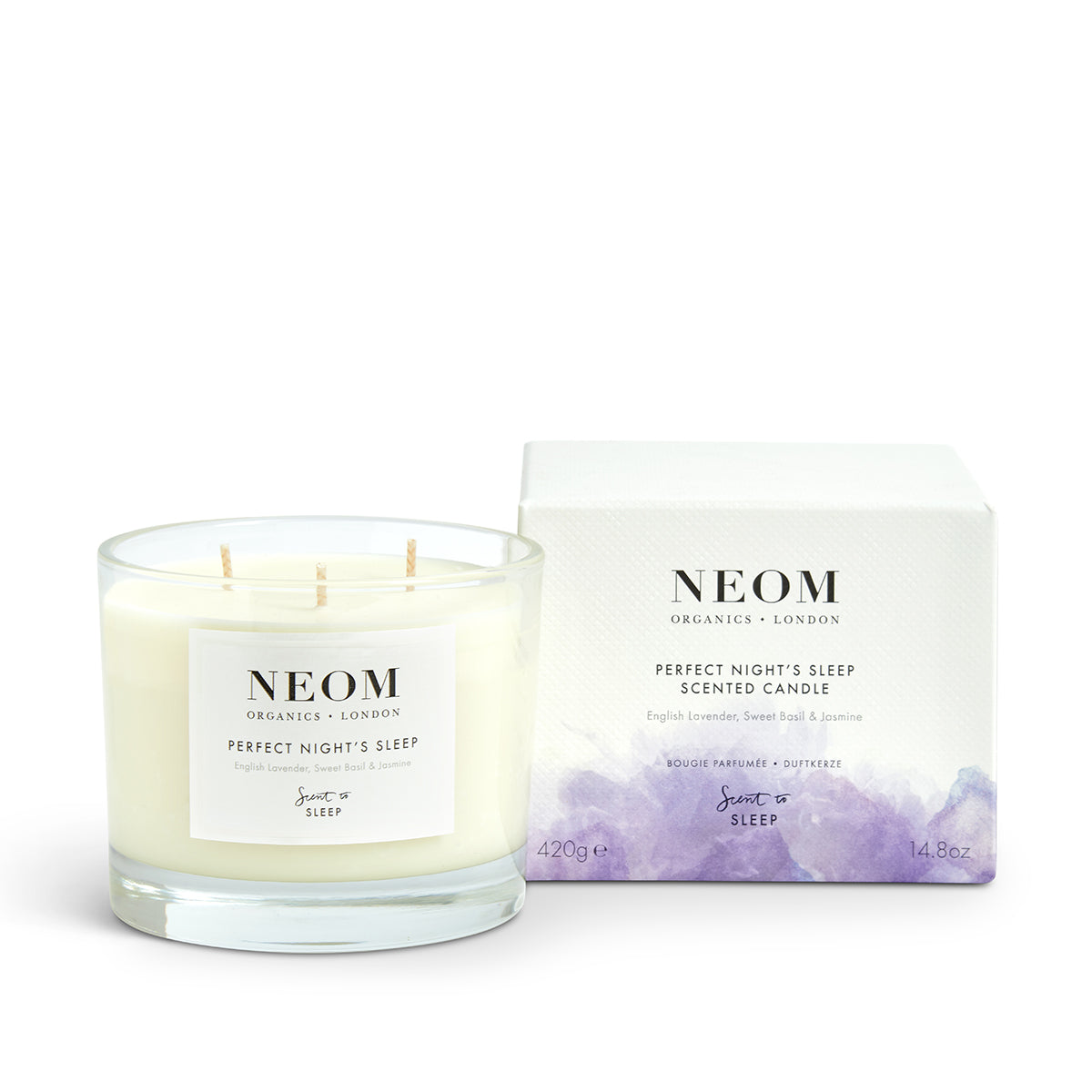 Aromatherapy Sleep Candle | Tranquillity Candle | NEOM Organics US ...